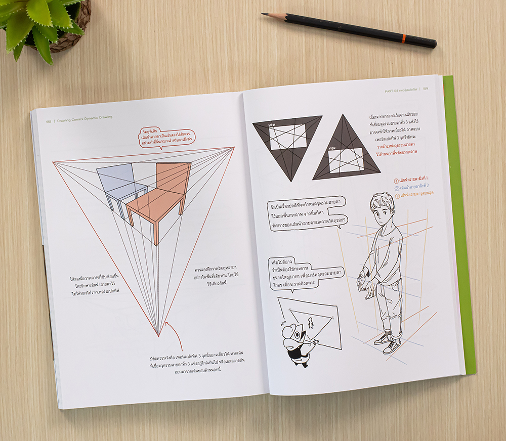 Drawing Comics Dynamic Drawing -- SERAZU ร้านหนังสือออนไลน์