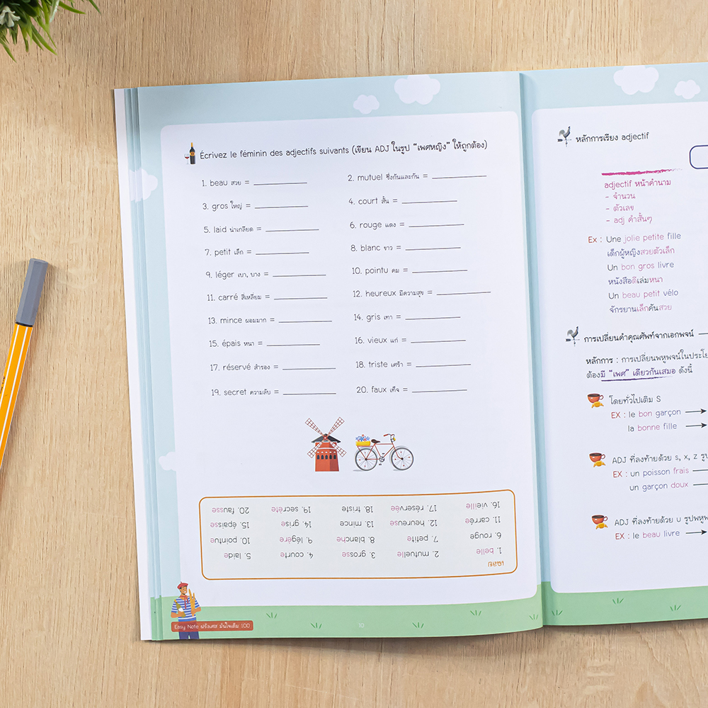 Easy Note ฝรั่งเศส มั่นใจเต็ม 100 -- SERAZU ร้านหนังสือออนไลน์