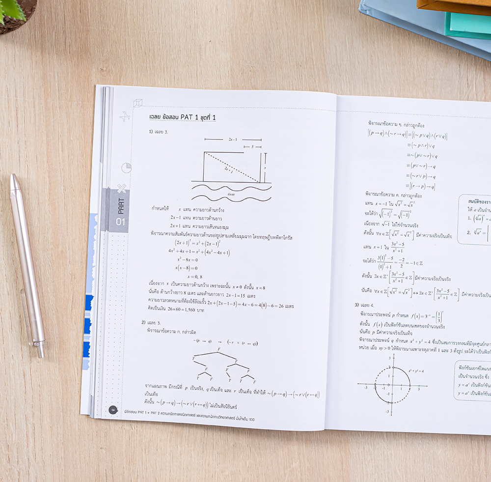 พิชิตสอบ PAT 1 + PAT 2 ความถนัดทางคณิตศาสตร์ และความถนัดทางวิทยาศาสตร์ มั่นใจเต็ม 100 -- SERAZU ...