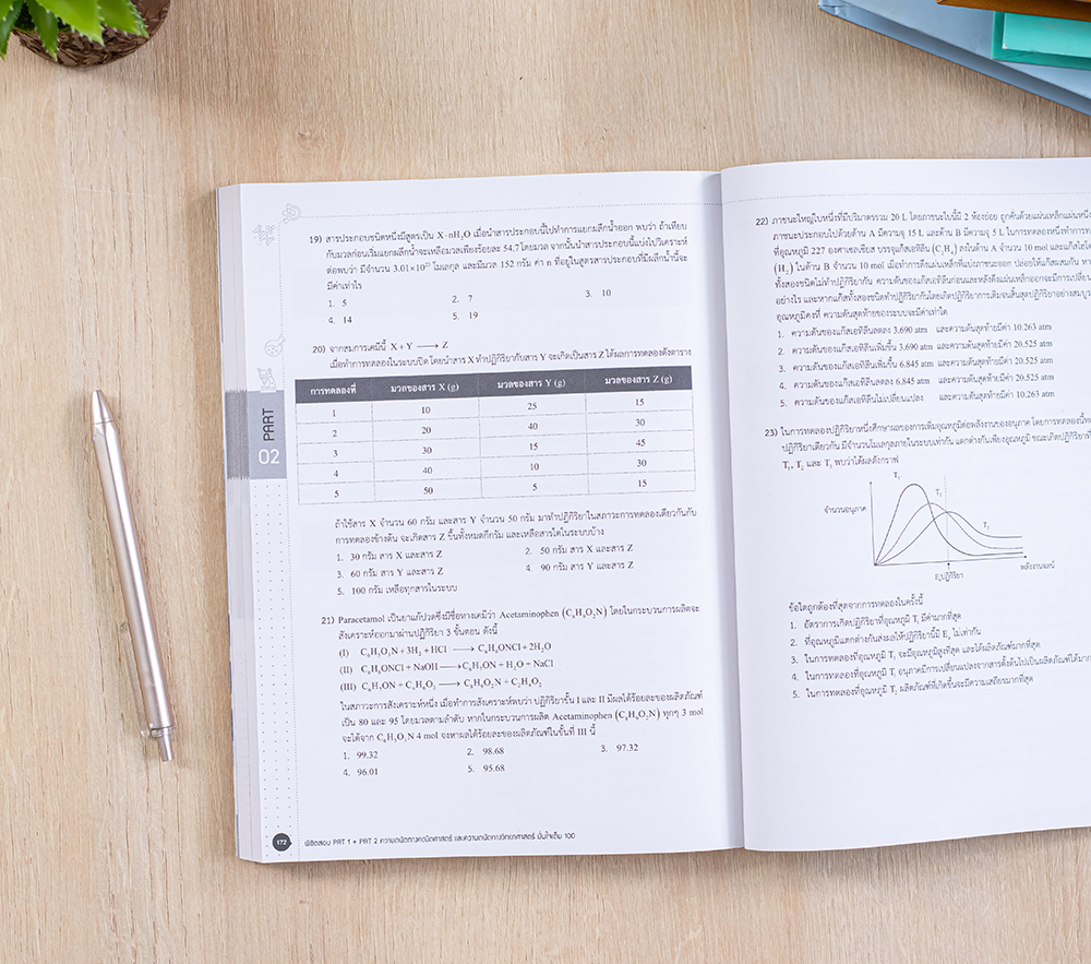 พิชิตสอบ PAT 1 + PAT 2 ความถนัดทางคณิตศาสตร์ และความถนัดทางวิทยาศาสตร์ มั่นใจเต็ม 100 -- SERAZU ...