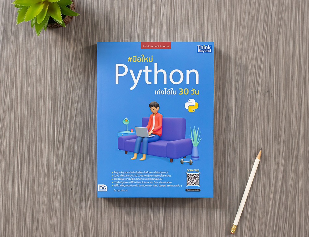 มือใหม่ Python เก่งได้ใน 30 วัน -- SERAZU ร้านหนังสือออนไลน์