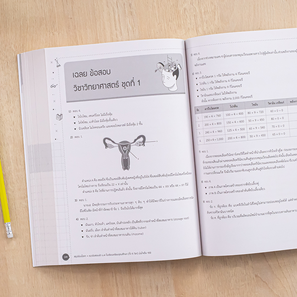 สรุปเข้มเนื้อหา+แนวข้อสอบเข้า ม.4 โรงเรียนเตรียมอุดมศึกษา (ทั้ง 5 วิชา) มั่นใจเต็ม 100 -- SERAZU ...